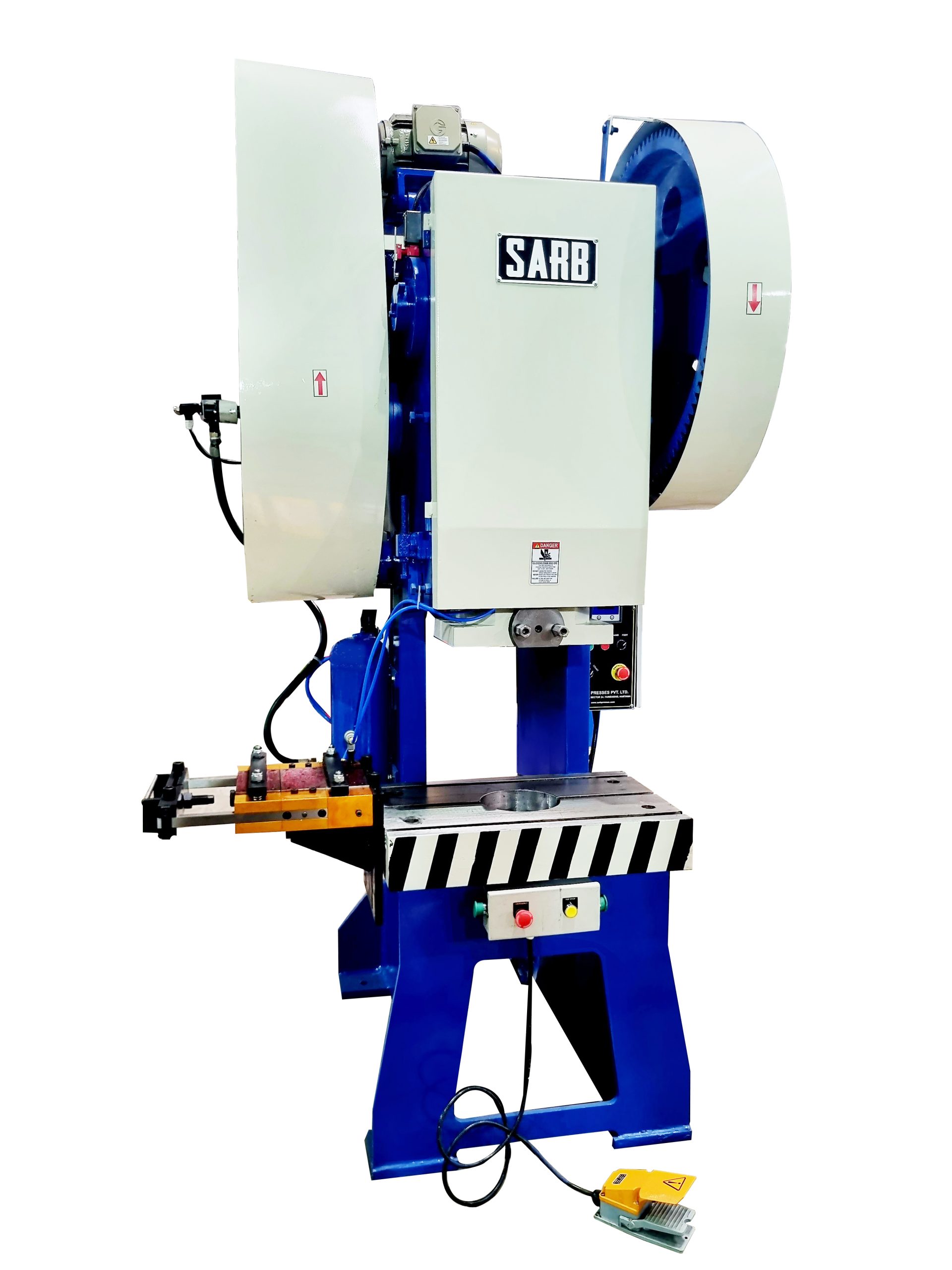 C Frame Mechanical Press With Pneumatic Clutch | sarbpresses